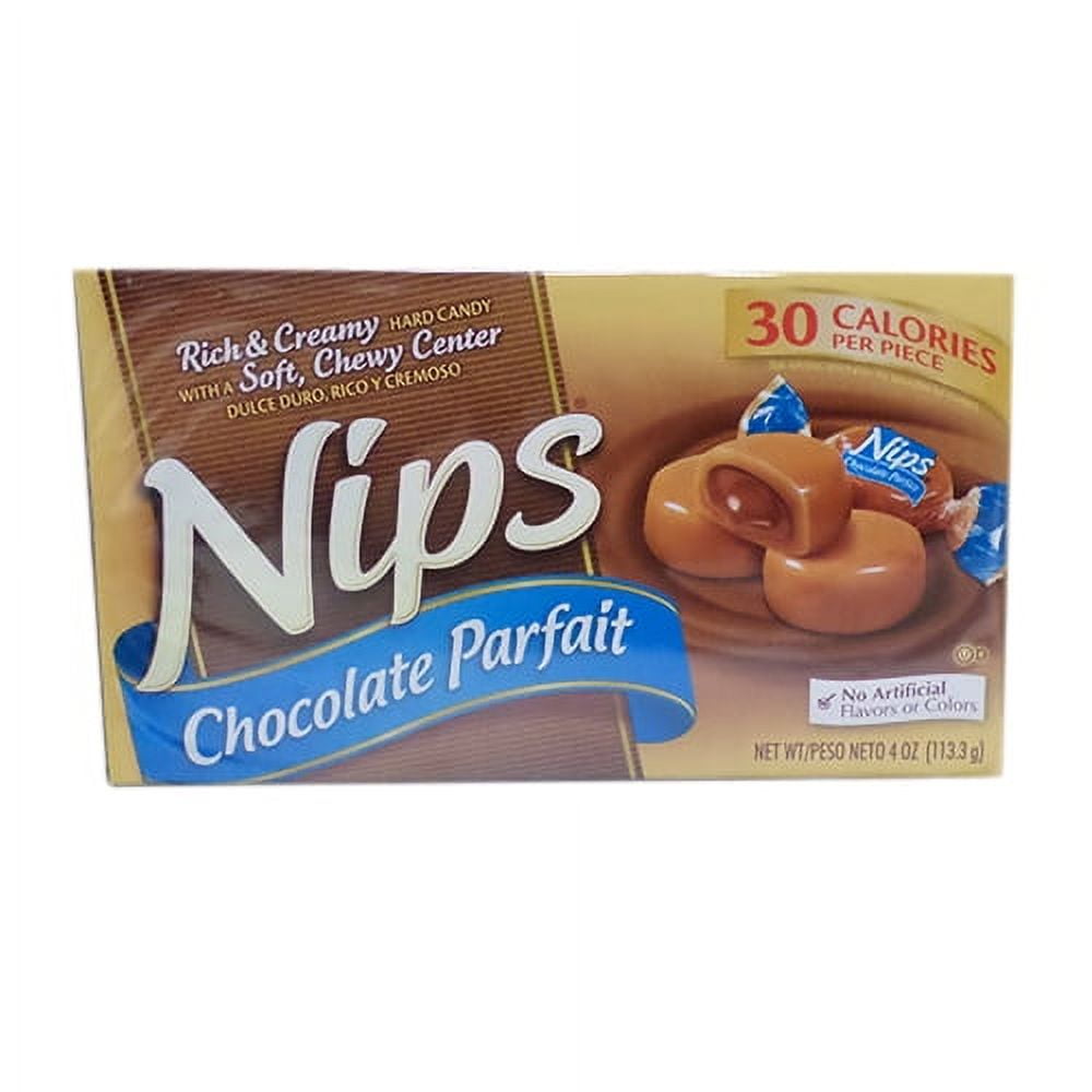 Nestle Nips Rich And Creamy Hard Candy, Chocolate Parfait, Value Pack ...