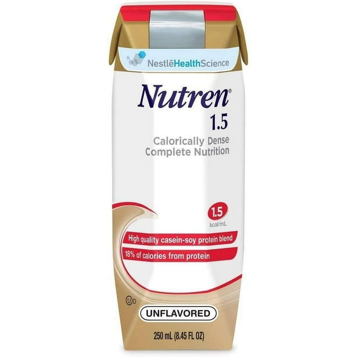 Nestle Nutren 1.5 Adult Nutrition Formula, Unflavored, Tube Feed, Ready ...