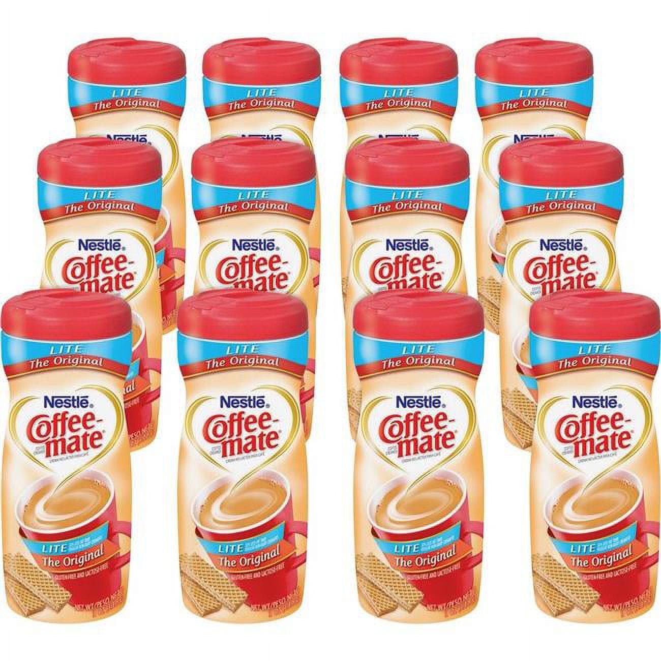 Nestle S.A 0.69 lbs Coffee-Mate Original Lite Creamer - Walmart.com
