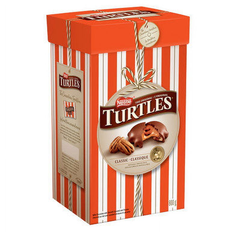 Nestle TURTLES Original Milk Chocolate Caramel Pecan Candies, 800g/1 ...