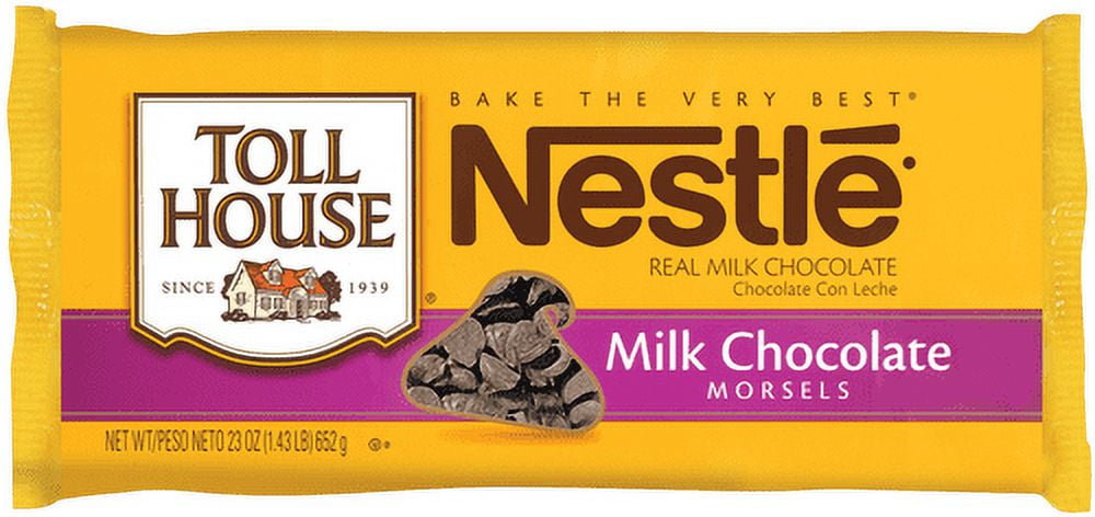 Nestle Toll House Milk Chocolate Baking Chips (Pack of 8) - Walmart.com
