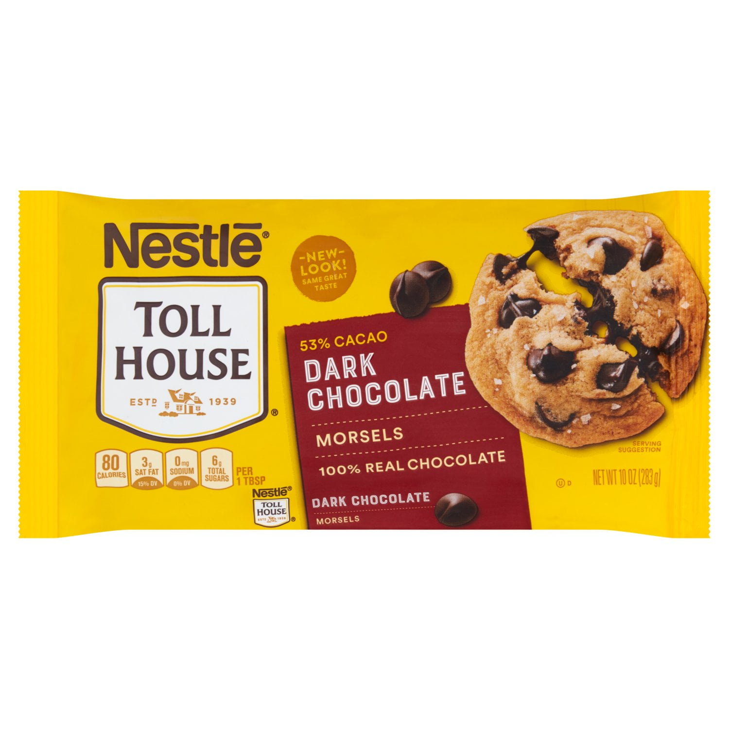 Nestle Toll House Morsels Dark Chocolate 10 oz Package May Vary ...