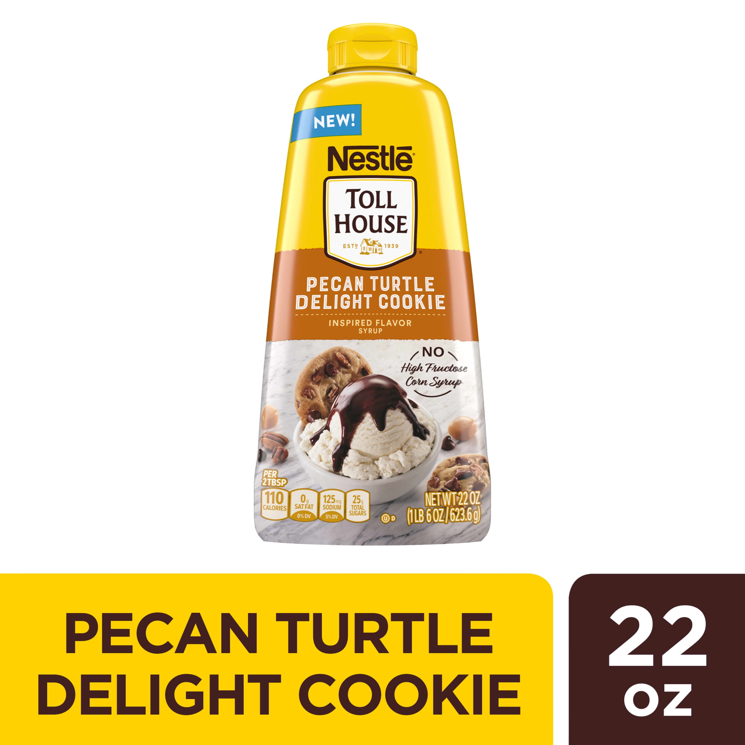 Nestle Toll House Pecan Turtle Delight Cookie Inspired Flavor Syrup, 1. ...