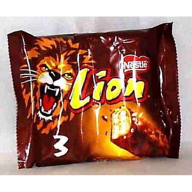 Nestle's Lion Chocolate Bar 3Pk - Walmart.com