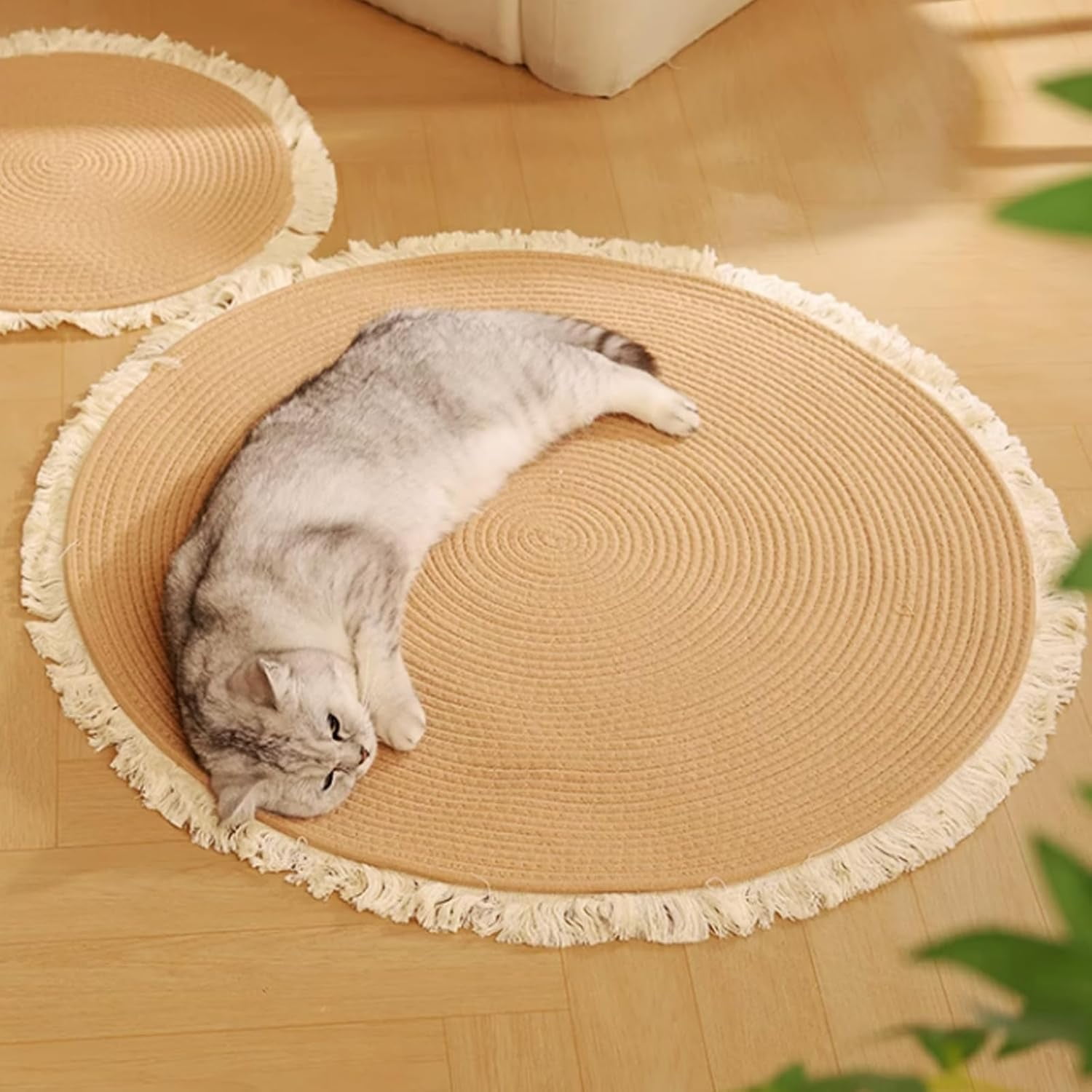Nestoly Cat Rug, Cotton Rope Area Rug for Cats, Nestoly Cotton Rope ...
