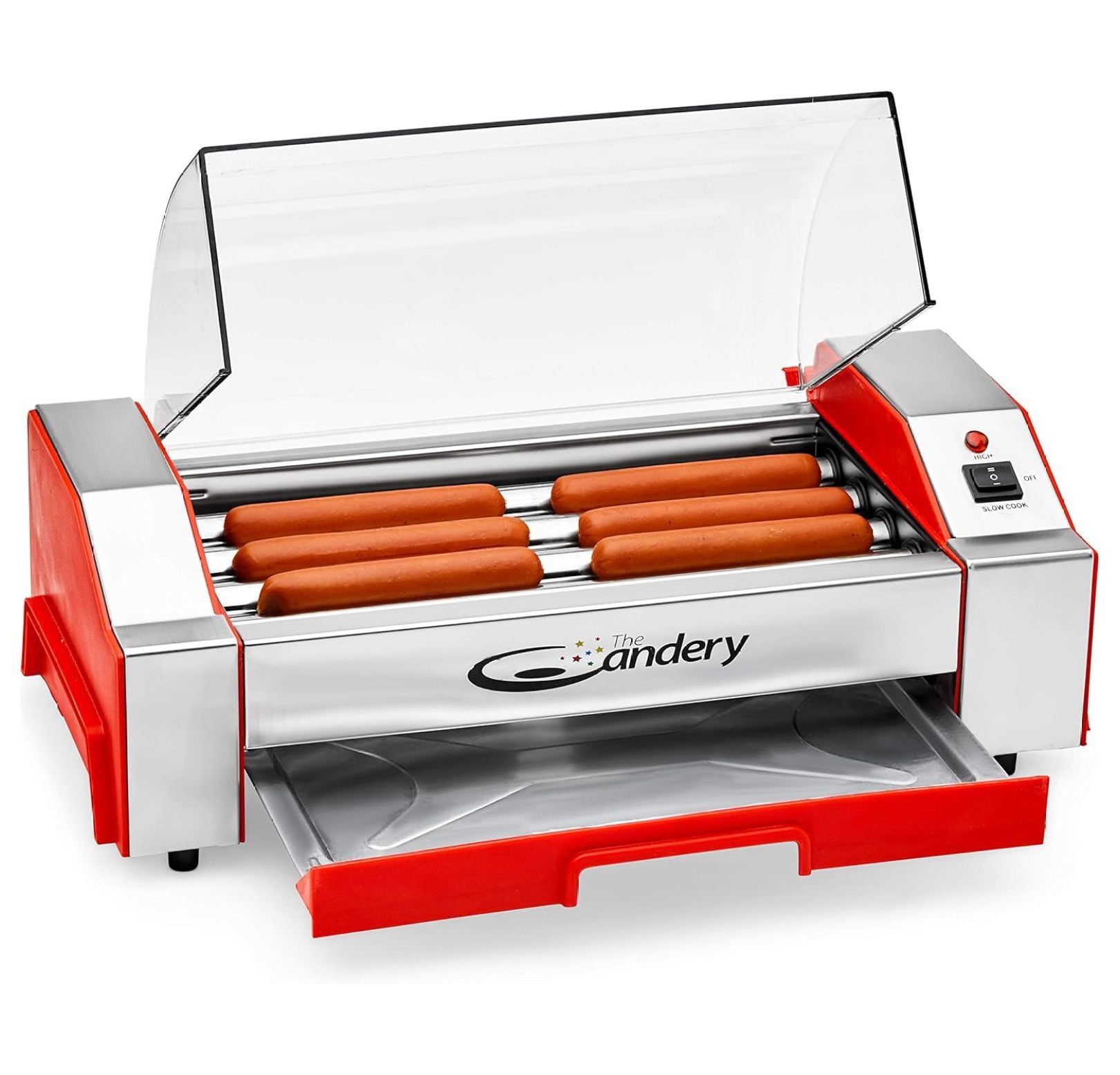 Nestora Electric Hot Dog - Sausage Grill Cooker Machine - 6 Hot Dog ...