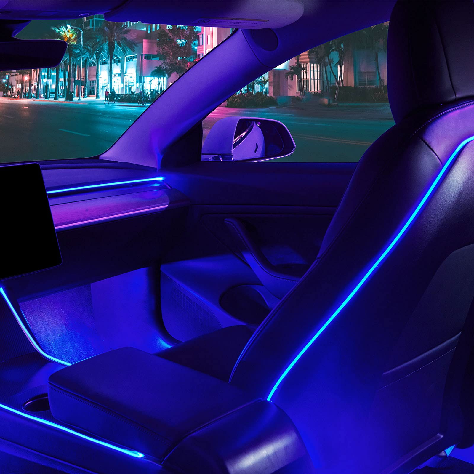 Nestour 2016-2020 Tesla Model STF9 3 Y Interior Car (Center Console ...