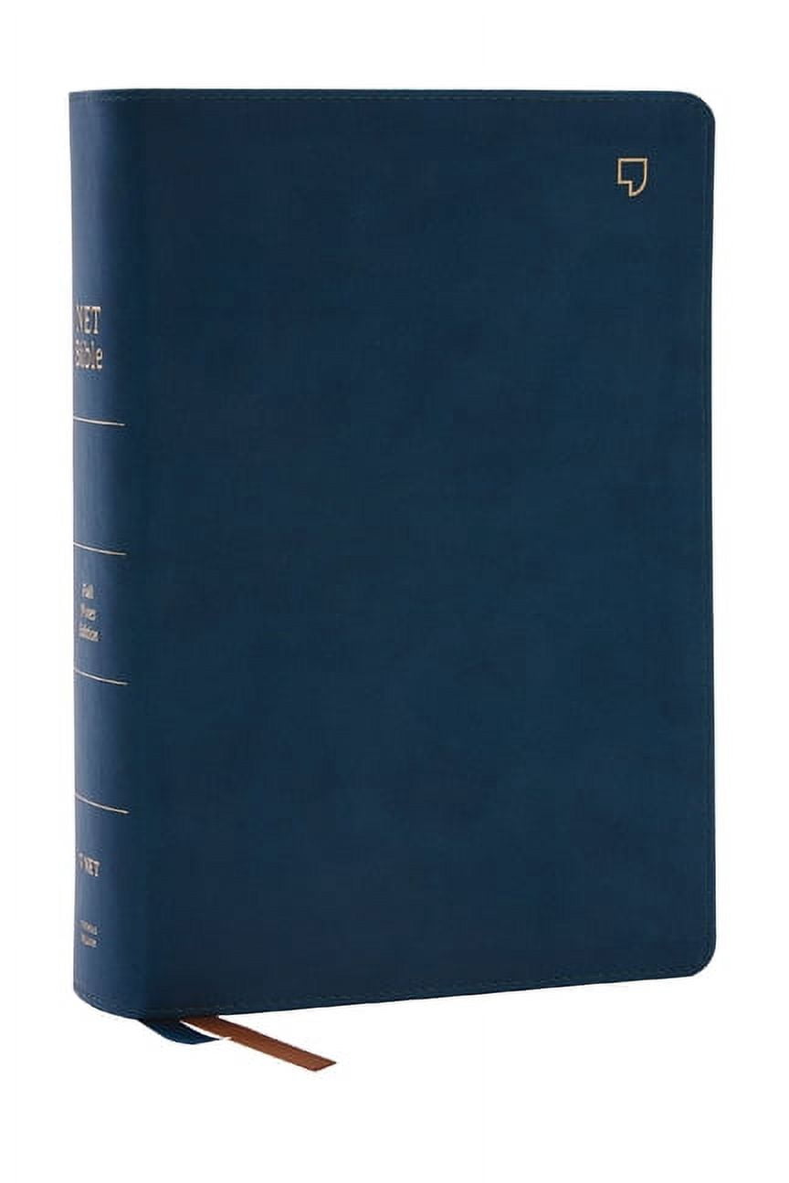 Net Bible Full Notes Edition Leathersoft Teal Indexed Comfort