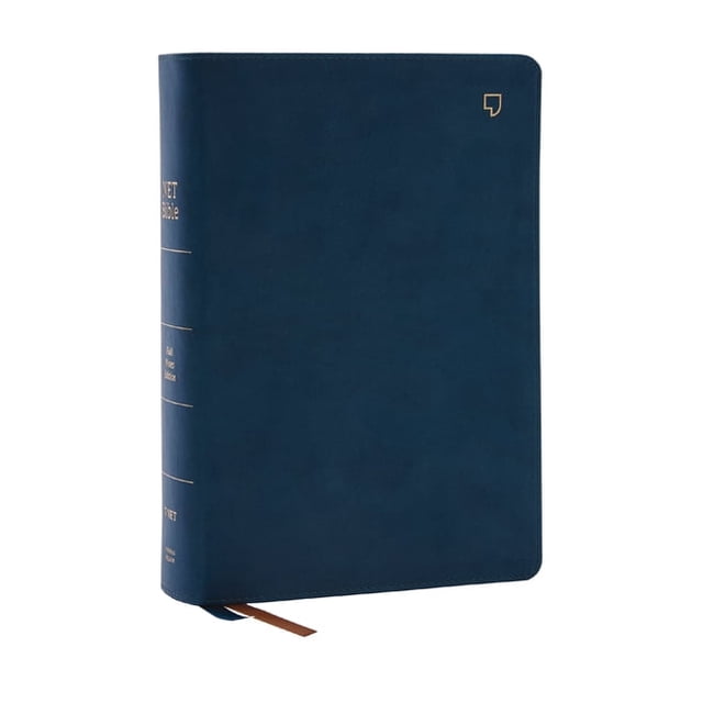 Net Bible, Full-Notes Edition, Leathersoft, Teal, Indexed, Comfort ...