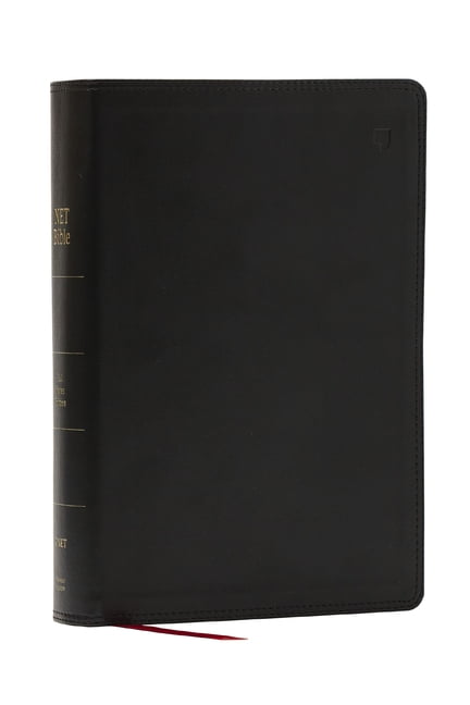 Net Bible, Full Notes Edition (Net, Black Leathersoft, Comfort Print ...