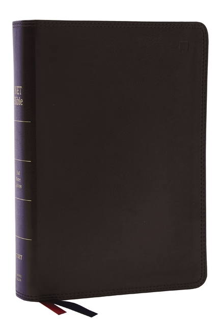 Net Bible, Full Notes Edition (Net, Black Leathersoft, Comfort Print ...
