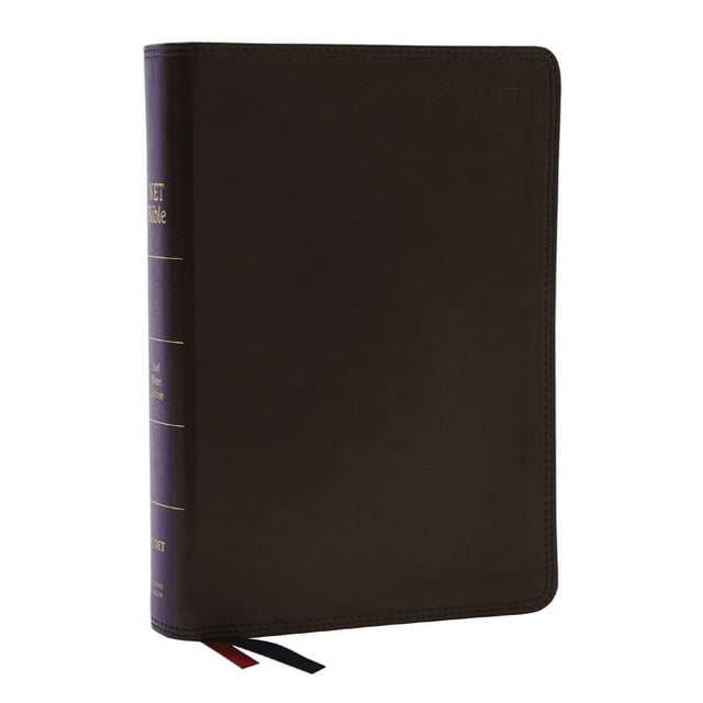 Net Bible, Full Notes Edition (Net, Black Leathersoft, Comfort Print ...