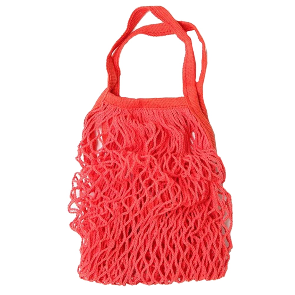 Net Cotton String Shopping Bag, Reusable Large Capacity Mesh Market ...