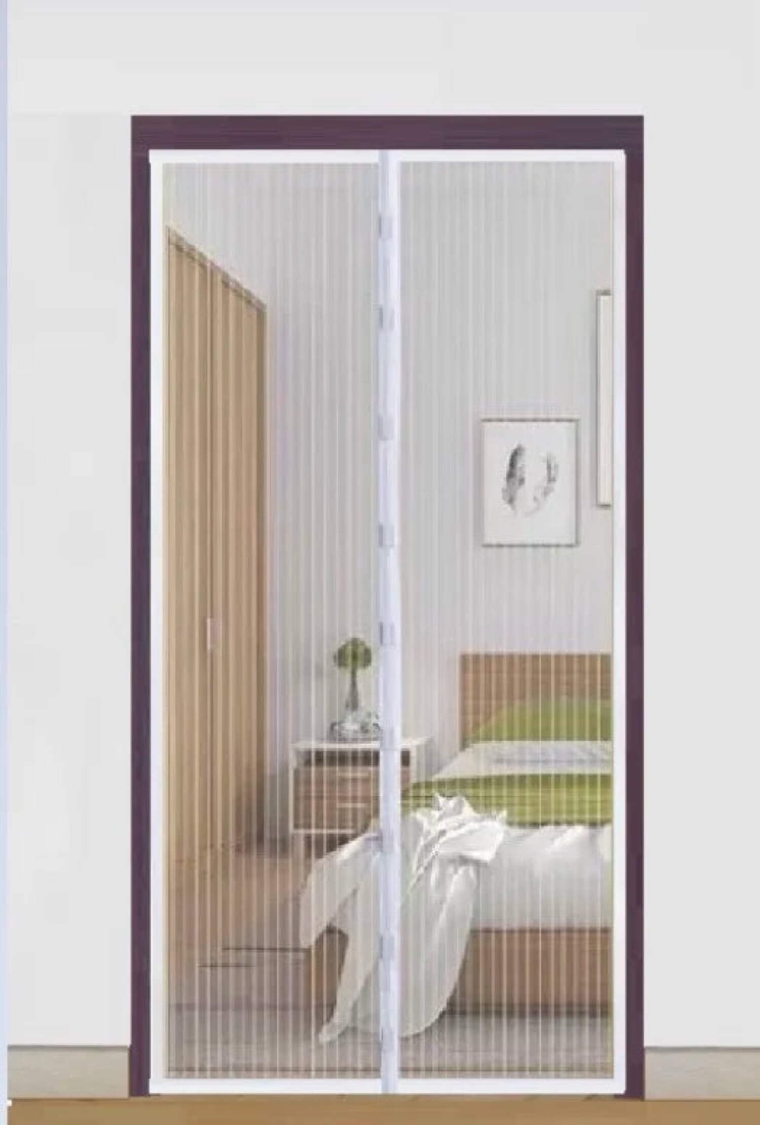 Net Curtain Magnets Door Mesh Insect Sandfly Netting with Magnets on ...