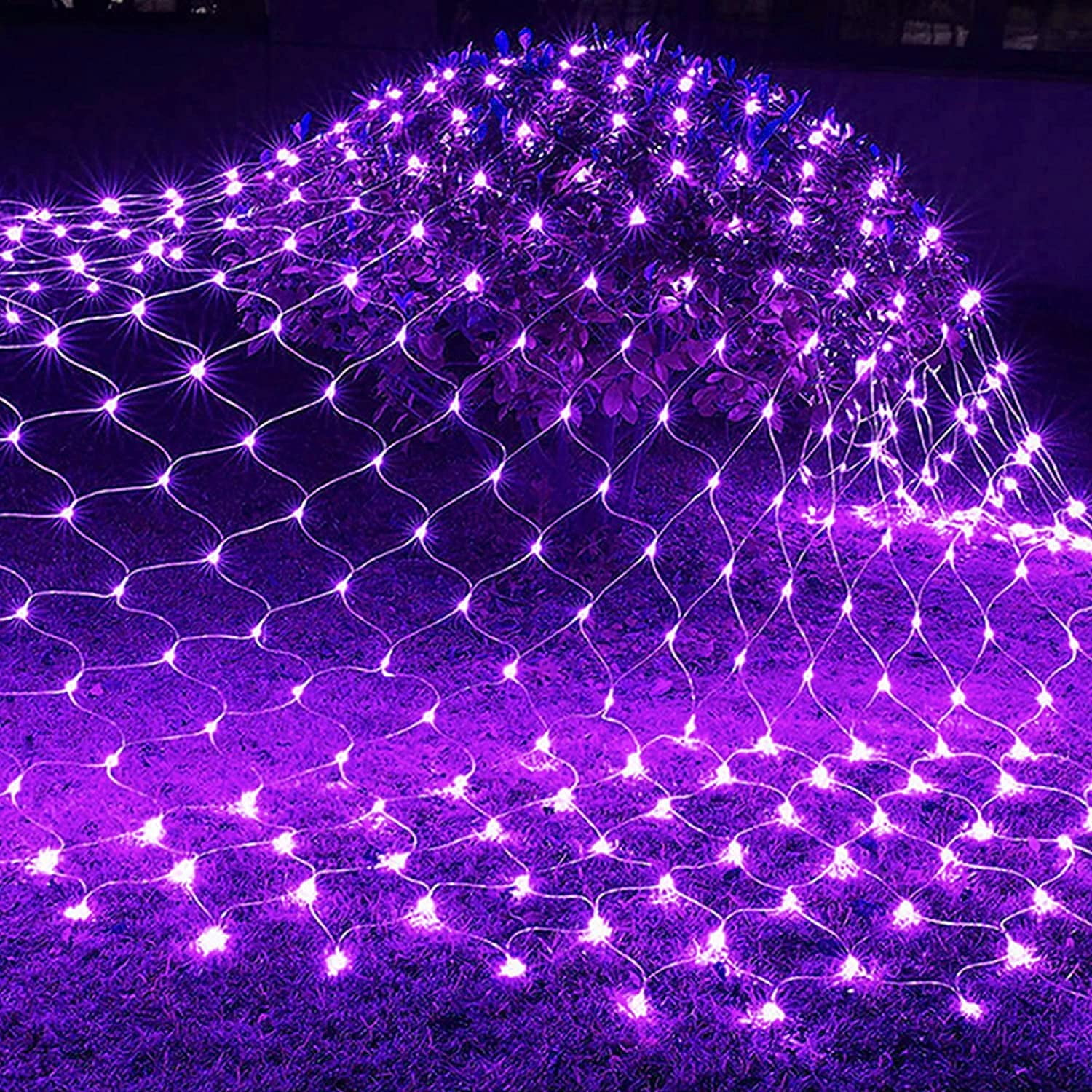 Net Lights Outdoor Mesh Lights 5ft x 5ft 96 LED Wedding Lights ...