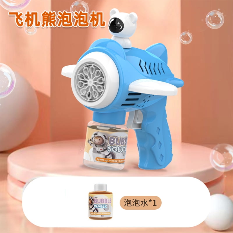 Net red bubble machine automatic explosion electric Gatling bubble gun ...