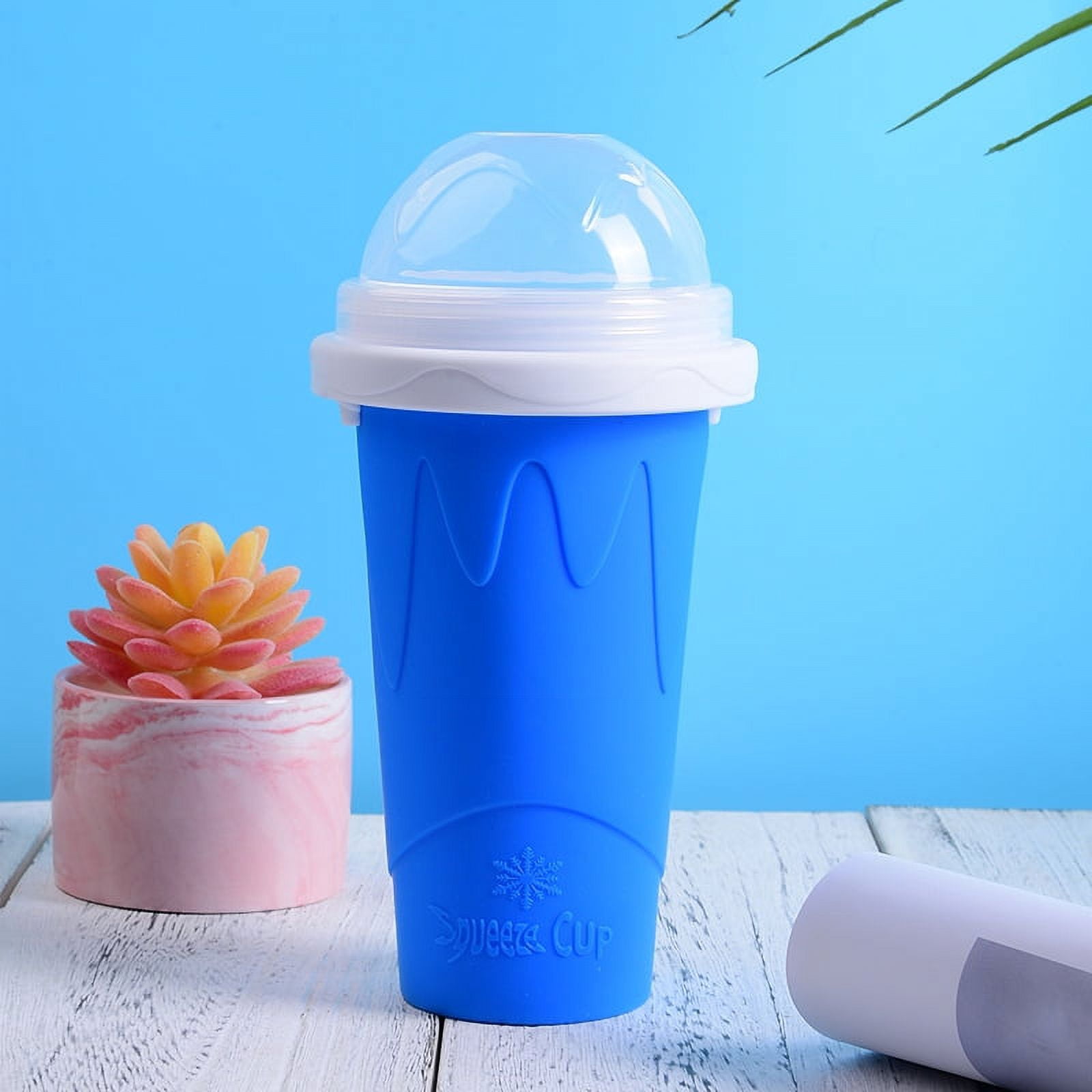 Net red pinch cup fast refrigeration smoothie cup shake the sound of ...