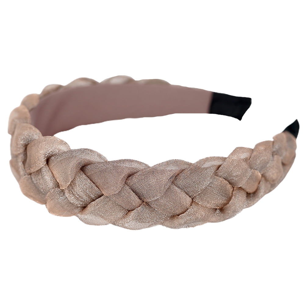 Net yarn flower twist high cranial top hair hoop Retro headdress ...