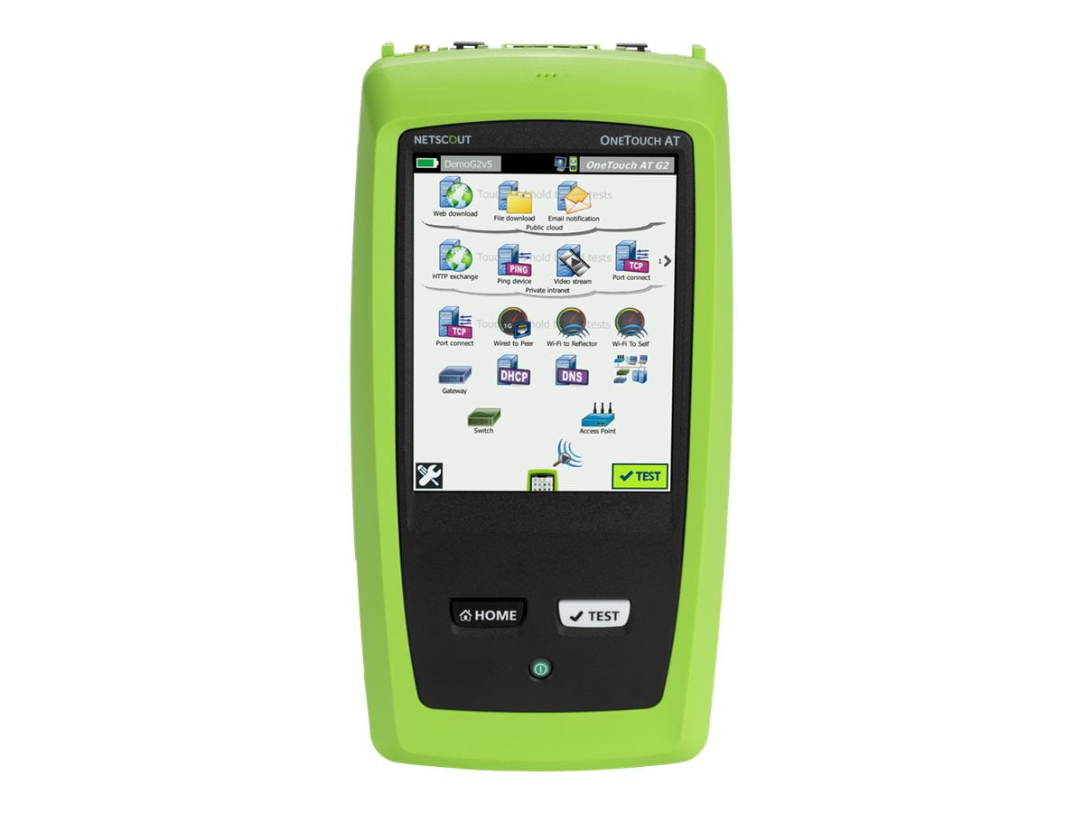 NetAlly OneTouch AT G2 3000 Network Tester and 10G Test Module Combo ...