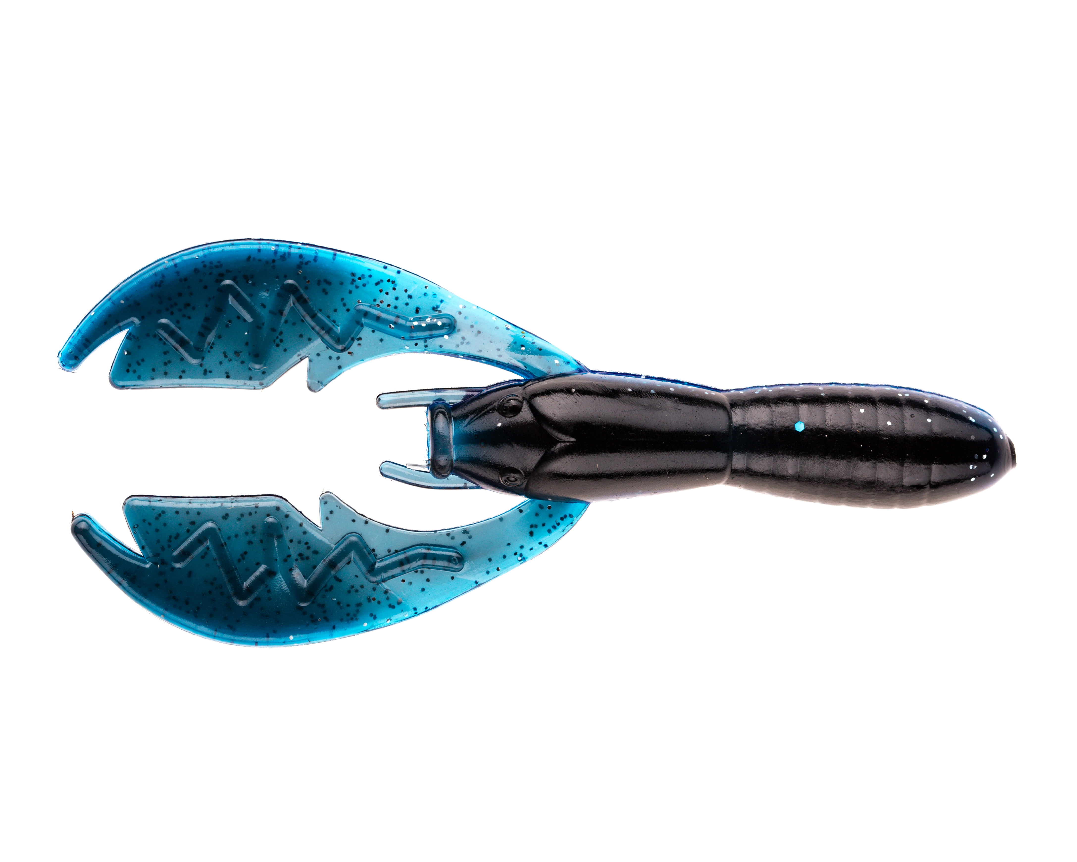 NetBait Baby Paca Craw Black Shadow, 9pc Crawfish Freshwater Fishing ...