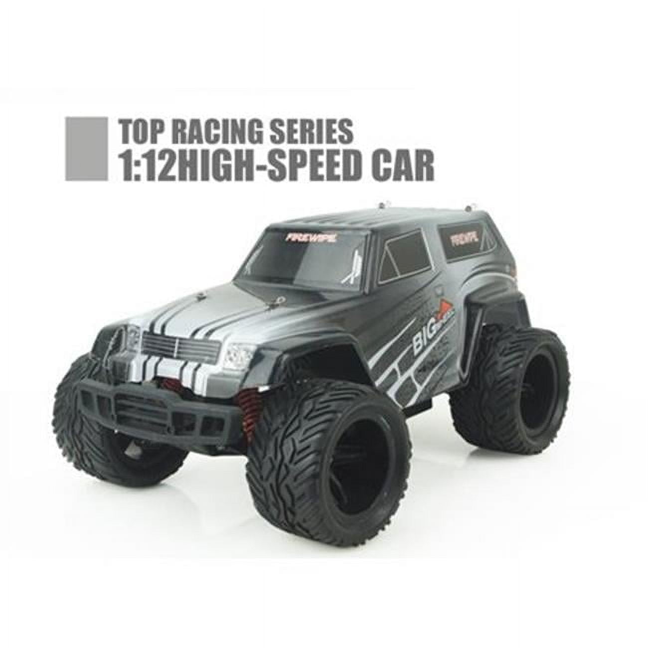 NetJett 1-12 RC Car 2.4G 4WD High Speed Electric Monster Truck RTR Remote Controlled - Grey ...