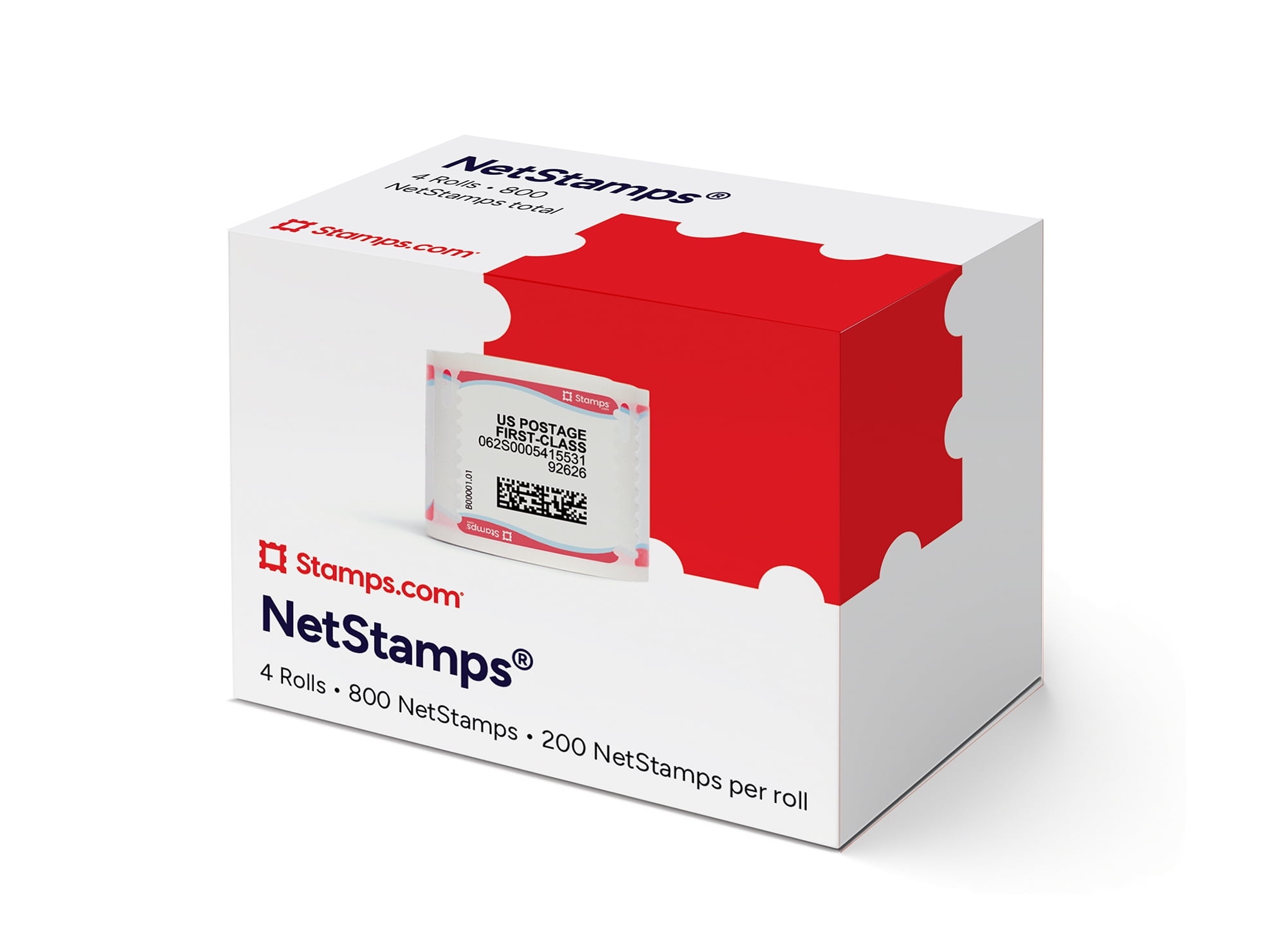 NetStamps Rolls - 800 ct - Blank Postage Labels - NOT Forever Stamps ...