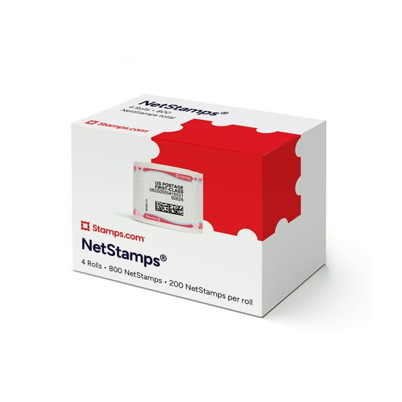 NetStamps Rolls - 800 ct - Blank Postage Labels - NOT Forever Stamps ...