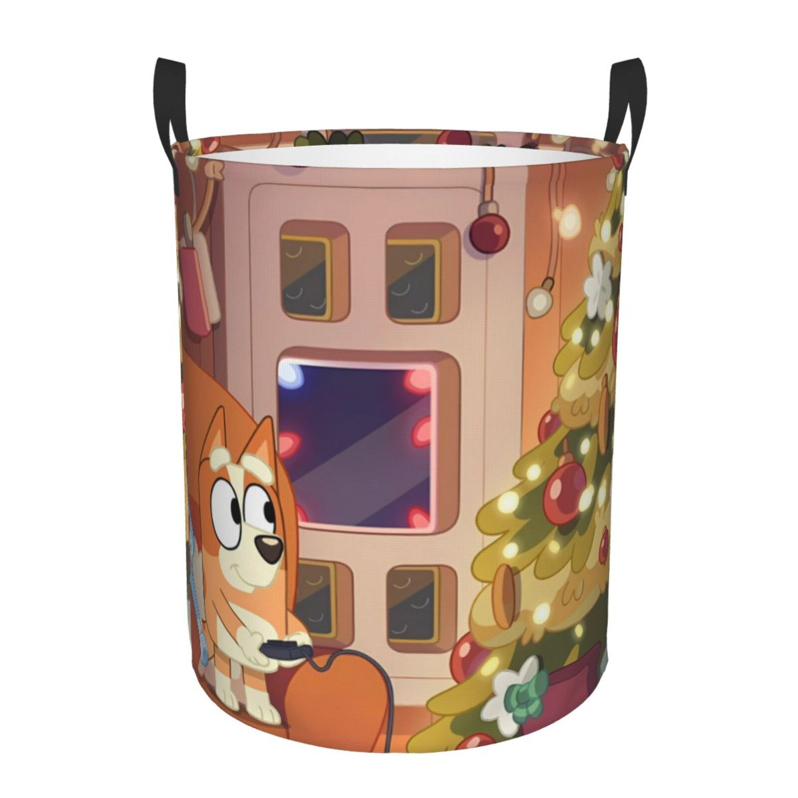 Netaao Bluey for Circular Hamper Modern Laundry Basket with Handles ...