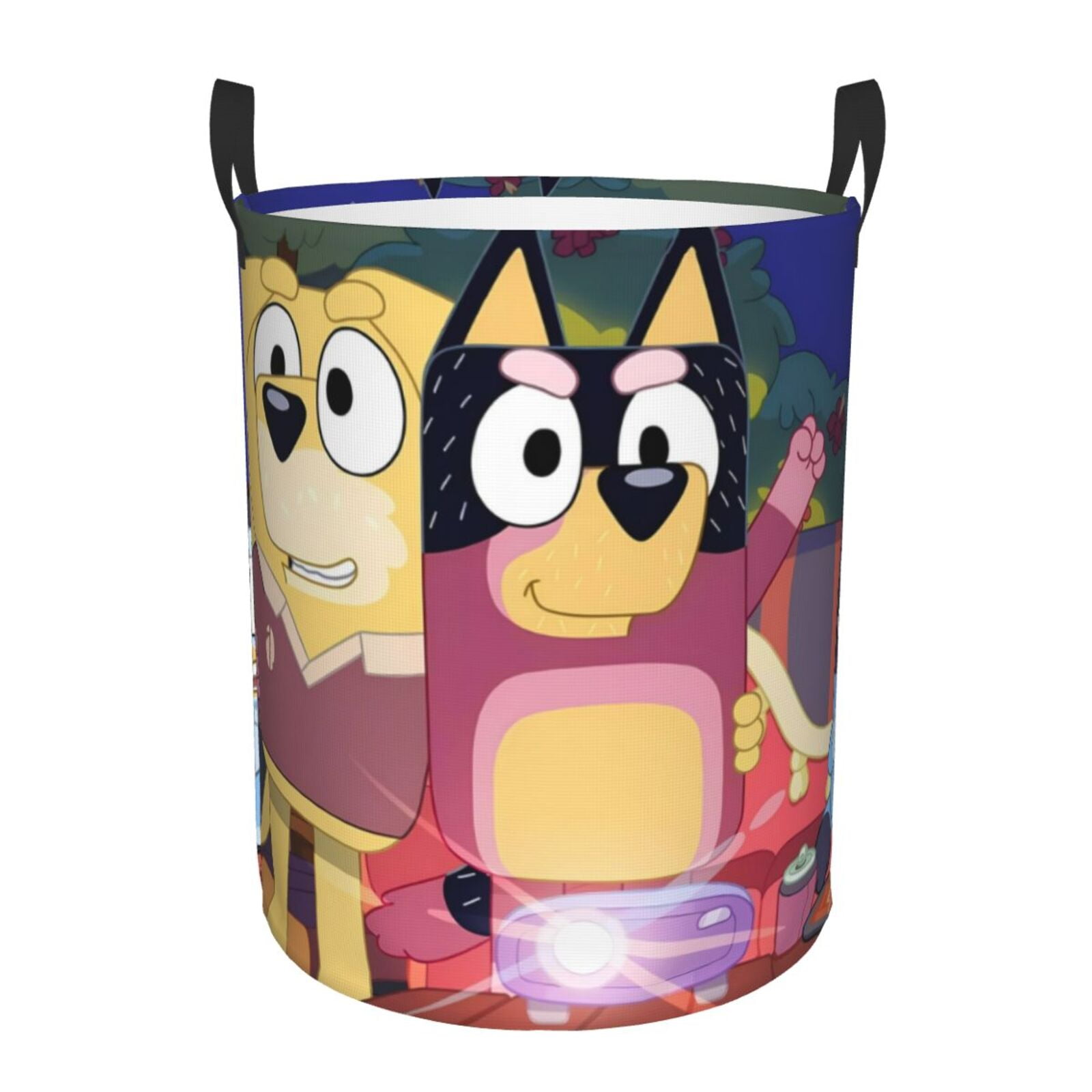 Netaao Bluey for Circular Hamper Modern Laundry Basket with Handles ...