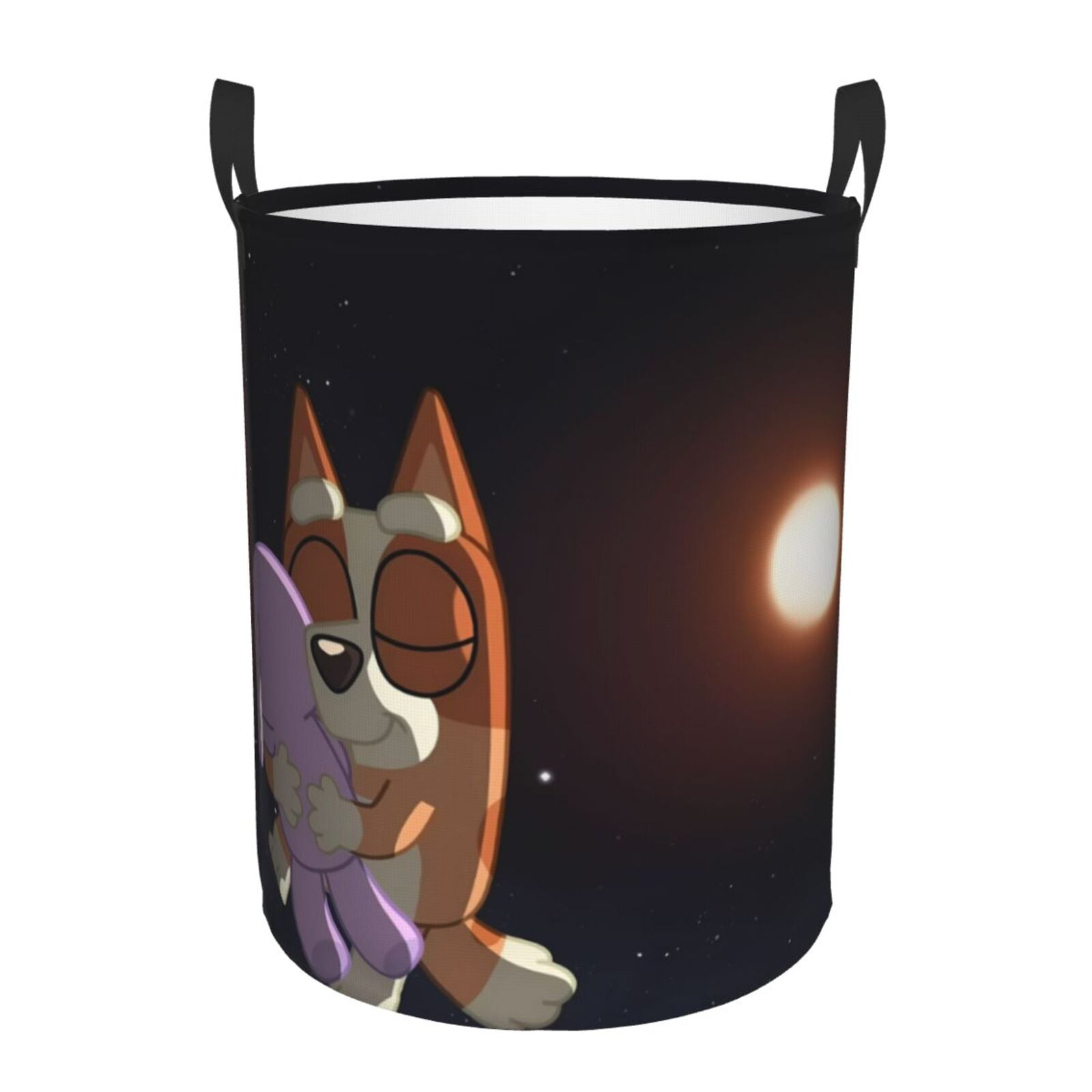 Netaao Bluey for Circular Hamper Modern Laundry Basket with Handles ...