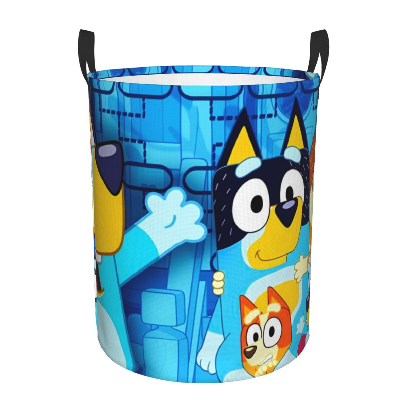 Netaao Bluey for Circular Hamper Modern Laundry Basket with Handles ...