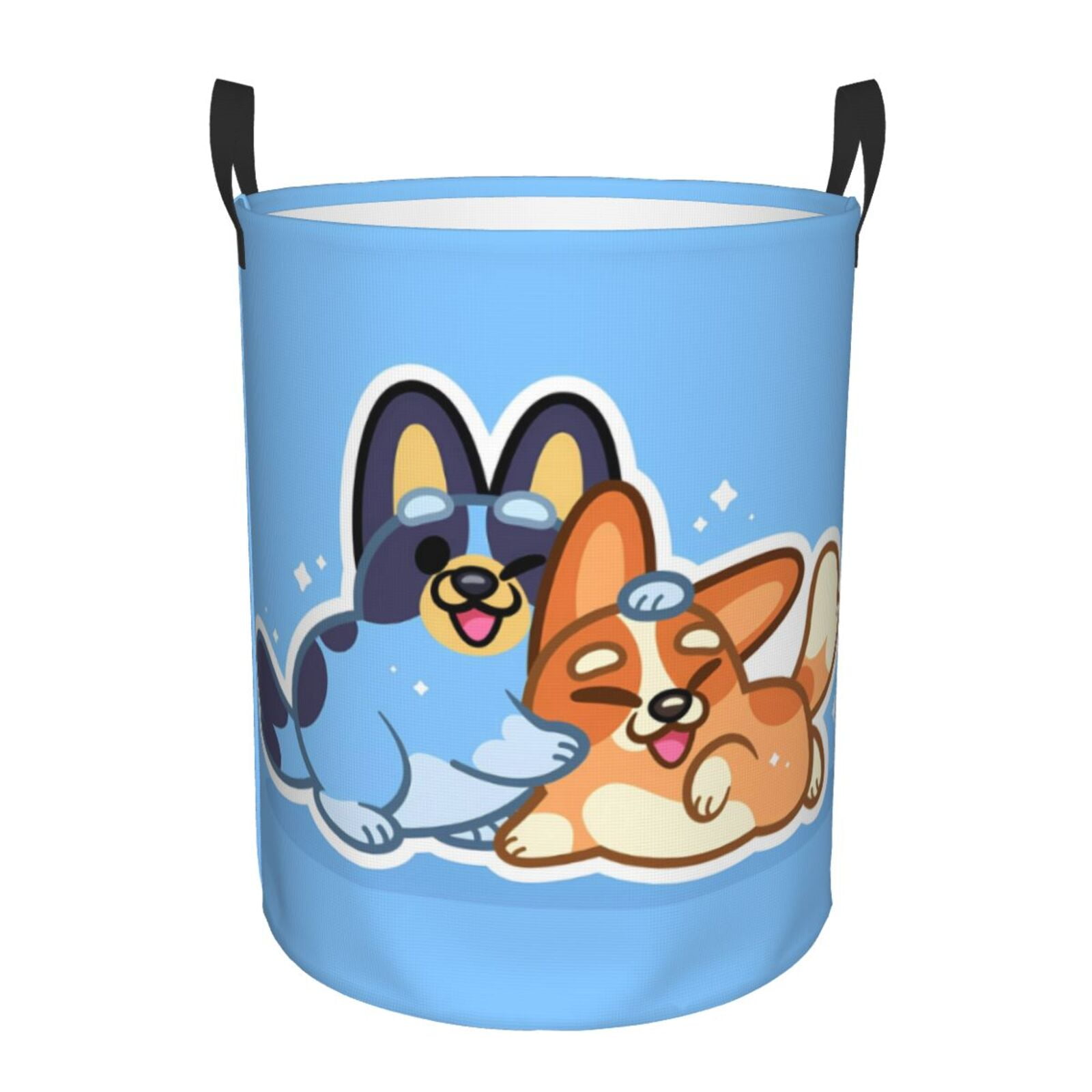 Netaao Bluey for Circular Hamper Modern Laundry Basket with Handles ...