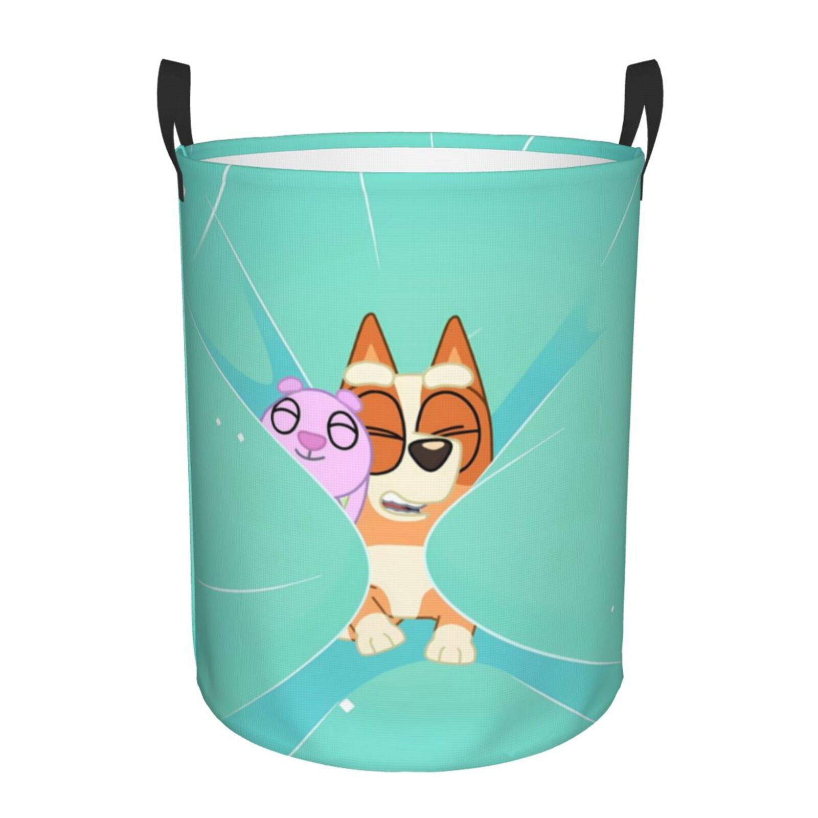 Netaao Bluey for Circular Hamper Modern Laundry Basket with Handles ...