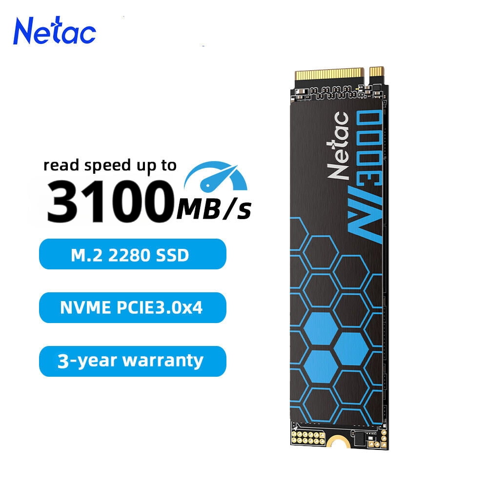 Netac 2TB 1TB 500GB 250GB M.2 2280 Internal SSD PCIe Gen3x4 NVMe Solid ...