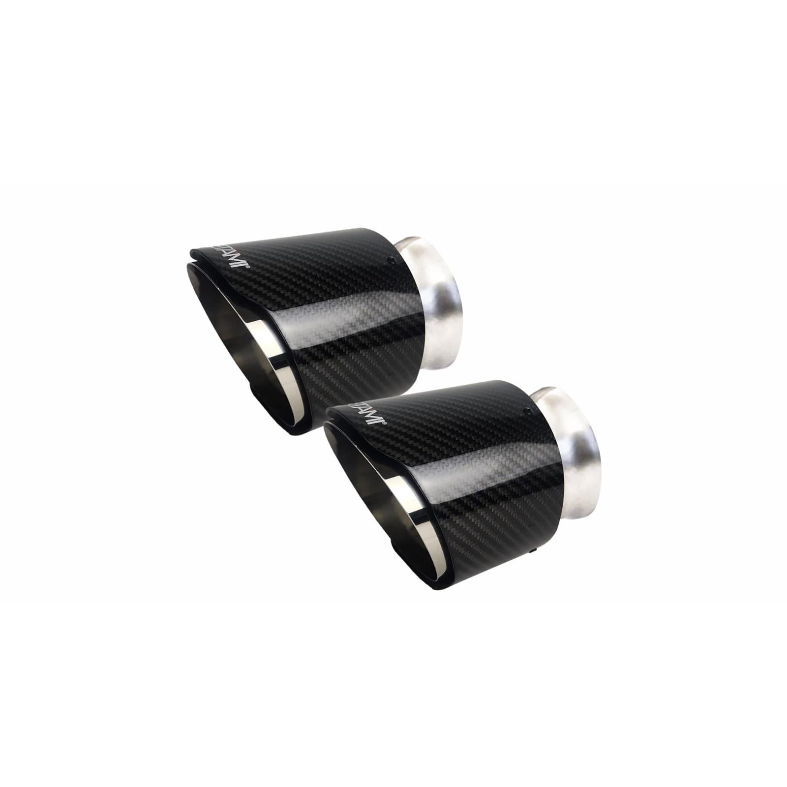 Netami 2590CP-2 Polished 304 SS Charger Exhaust Tips, Pair - Walmart.com