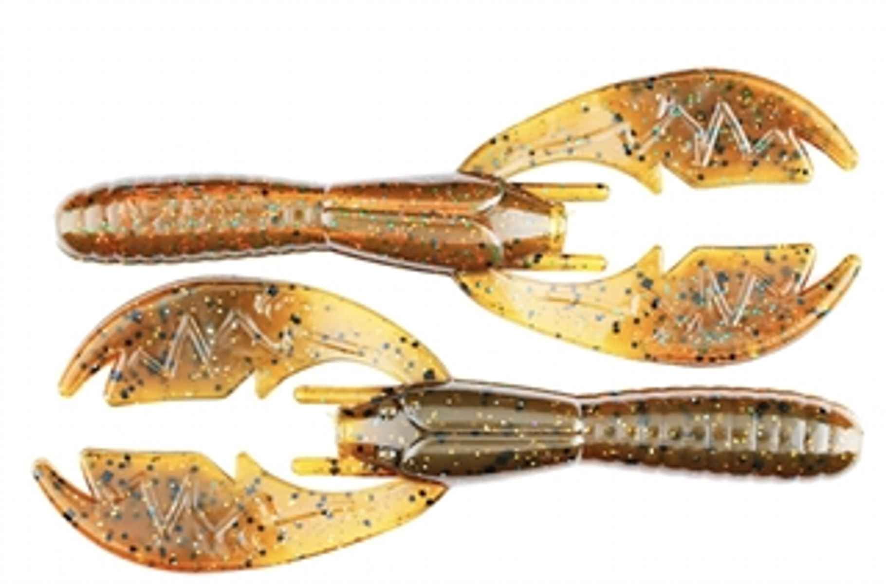 NetBait Baby Paca Craw 4 9pk Sun Perch Bass Bait - Walmart.com