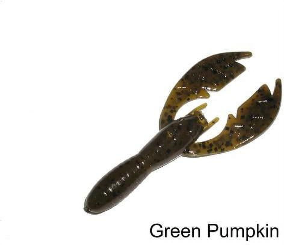 Netbait Fishing Lure N33009 Paca Craw 5" Green Pumpkin 8 Per Pack ...
