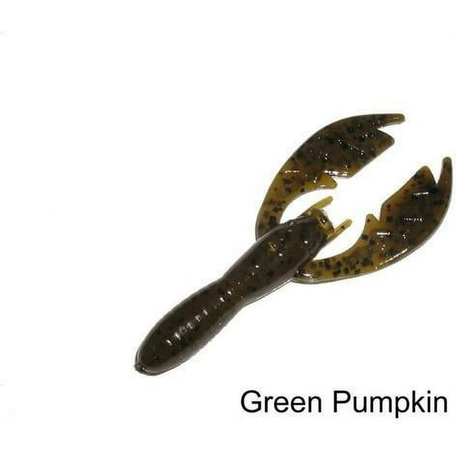 Netbait Fishing Lure N33009 Paca Craw 5" Green Pumpkin 8 Per Pack ...