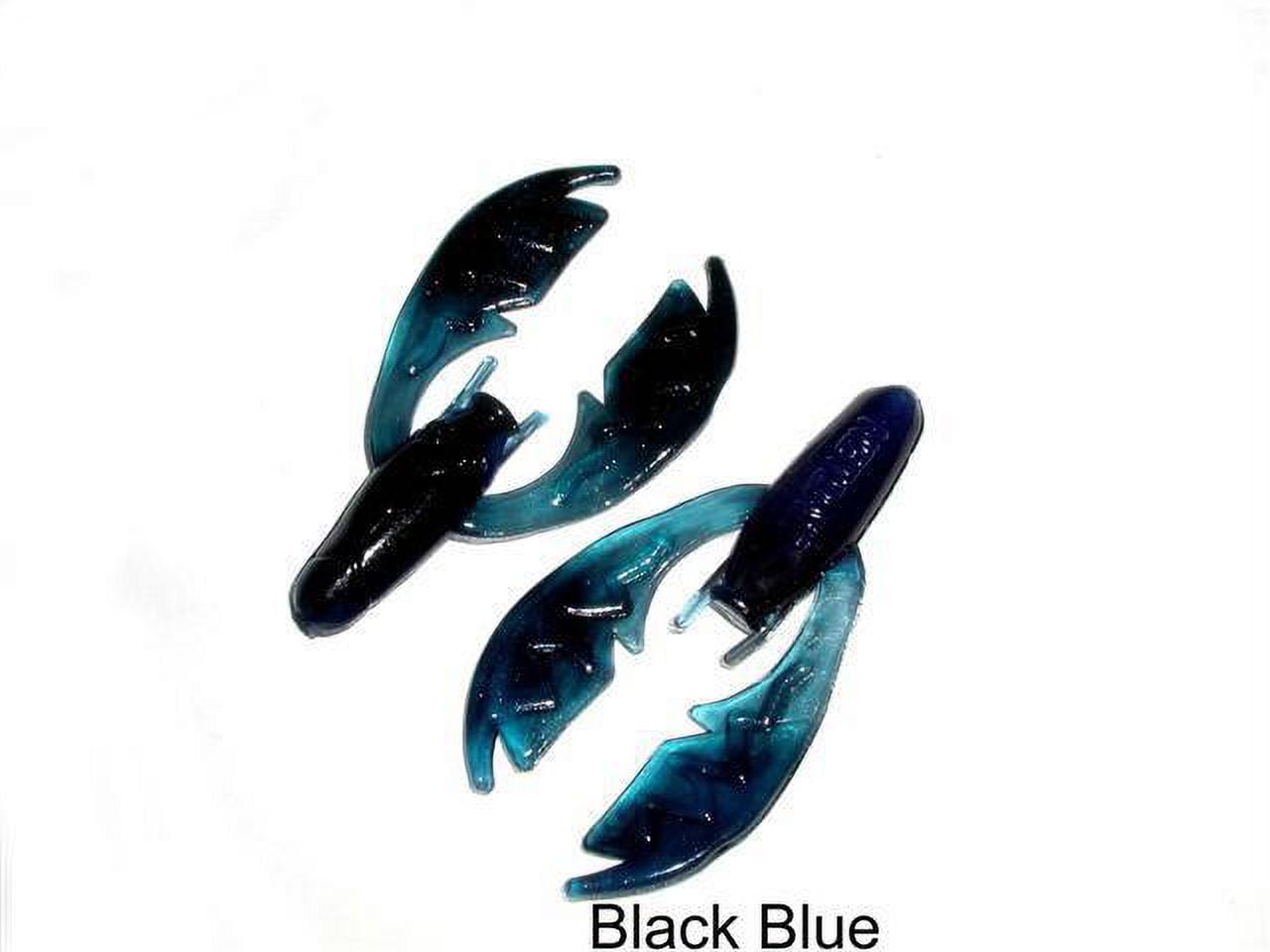 Netbait Fishing Lure N37056 Paca Chunk Sr 3" Black And Blue 5 Per Pack ...