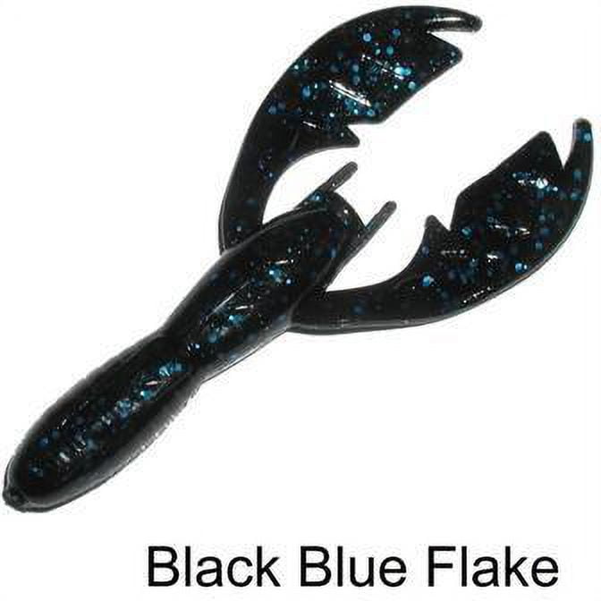 Netbait Lures N33225 Paca Craw 5" Black Blue Flake 8 Pack - Fishing ...