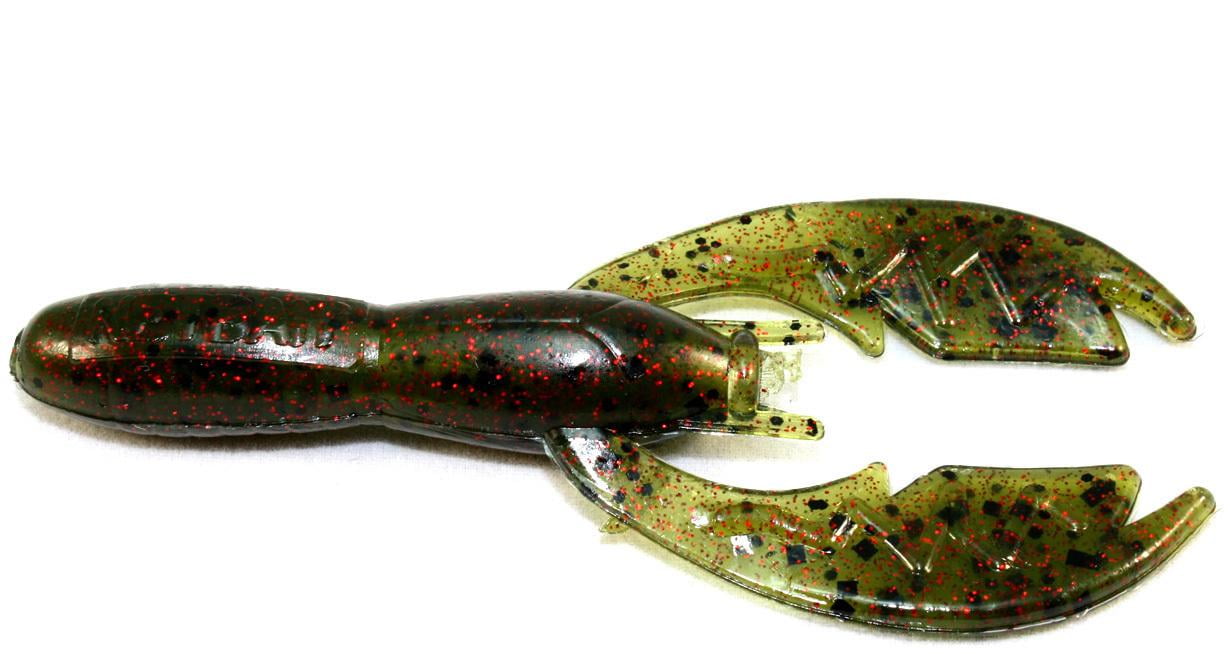 Netbait Baby Paca Craw 4 Watermelon Crawfish - Tube Bait - Walmart.com