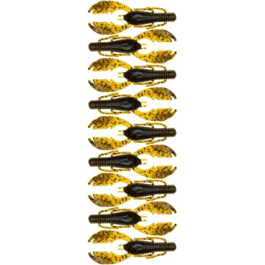 Stanley 4" Ribbit Rubber Frog Softbait, Bull Frog, 5 pack - Walmart.com