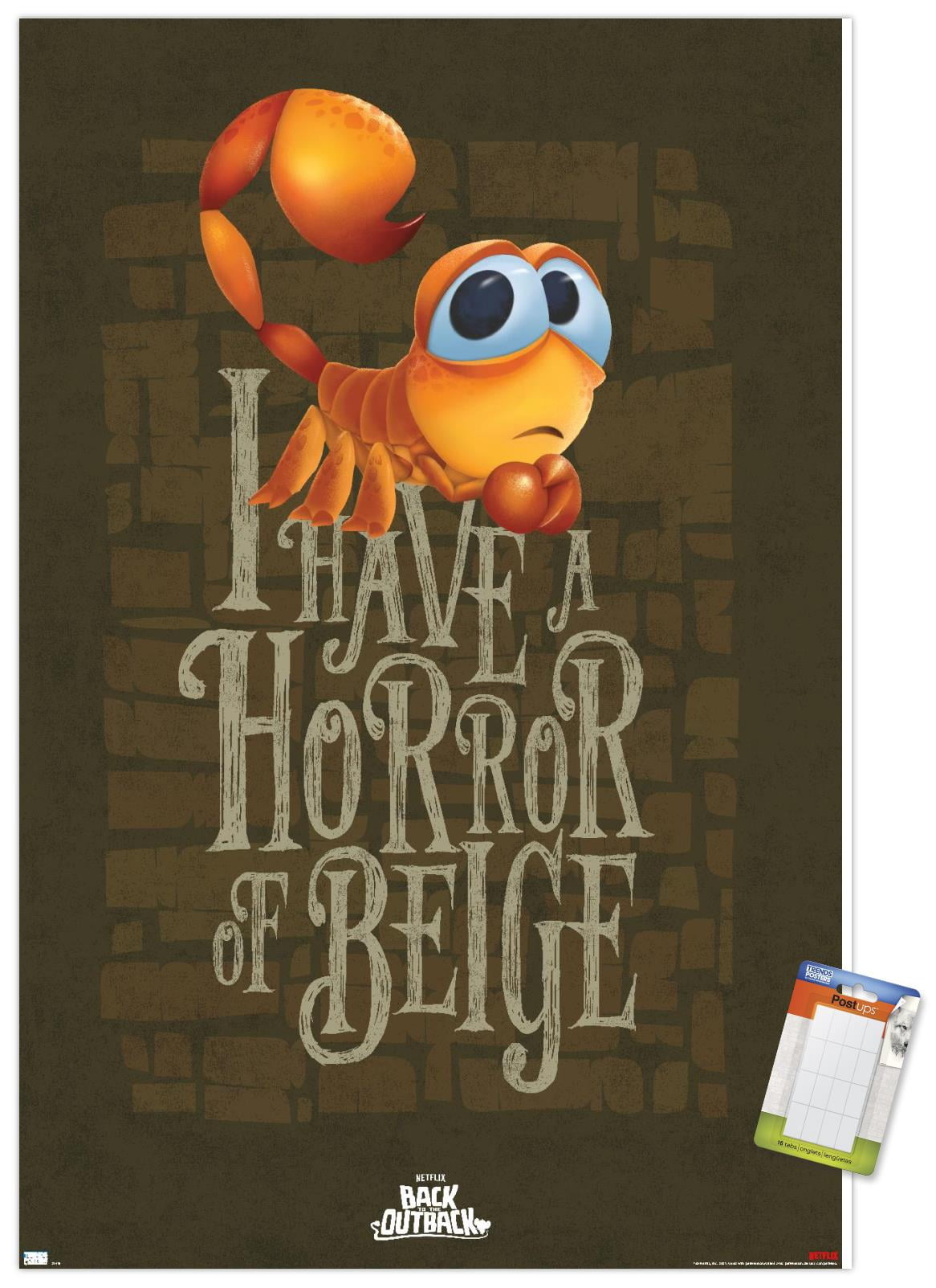 Netflix Back to the Outback Horror Wall Poster - 22.375 - Walmart.com