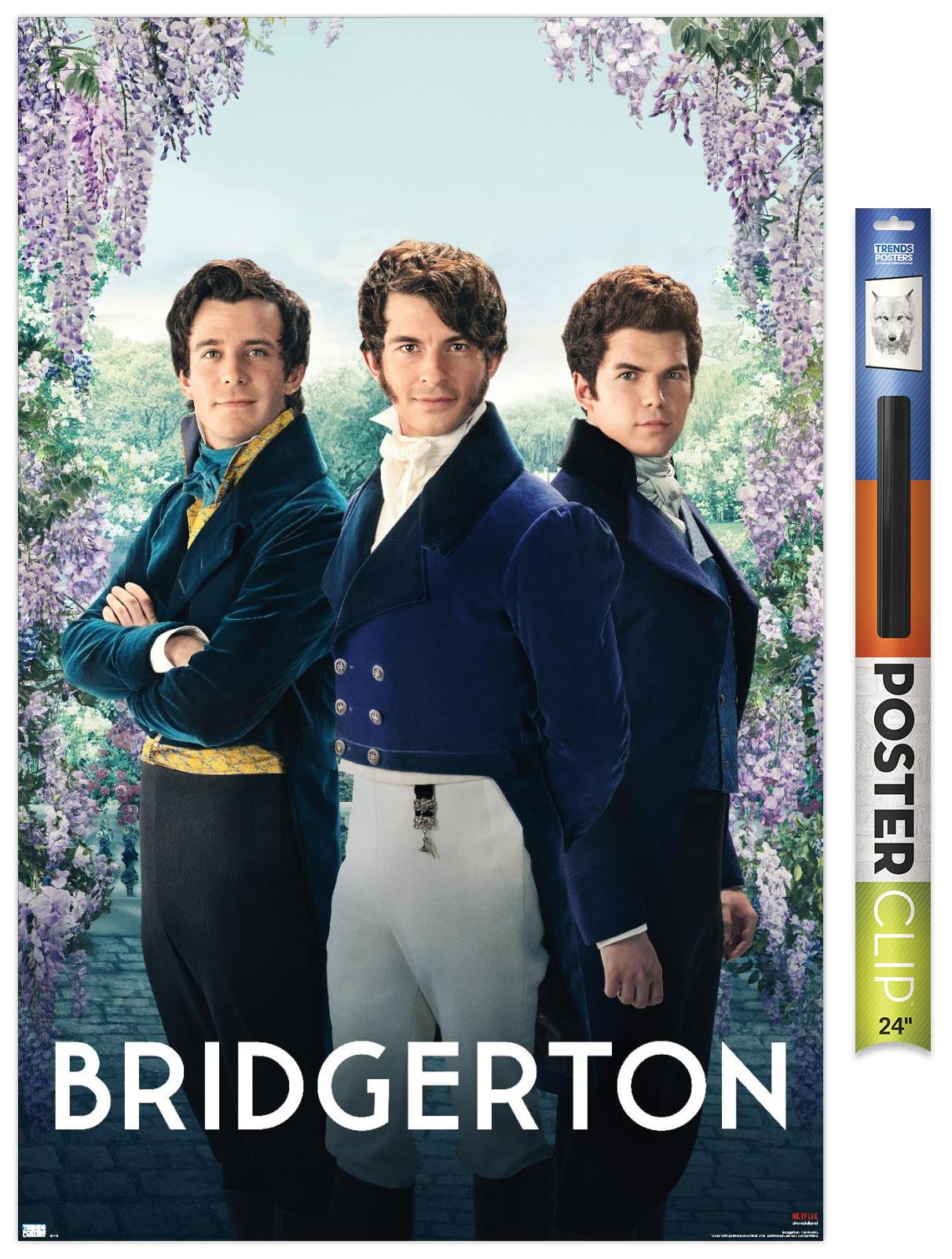 Netflix Bridgerton - Gentlemen Wall Poster, 22.375" x 34" - Walmart.com