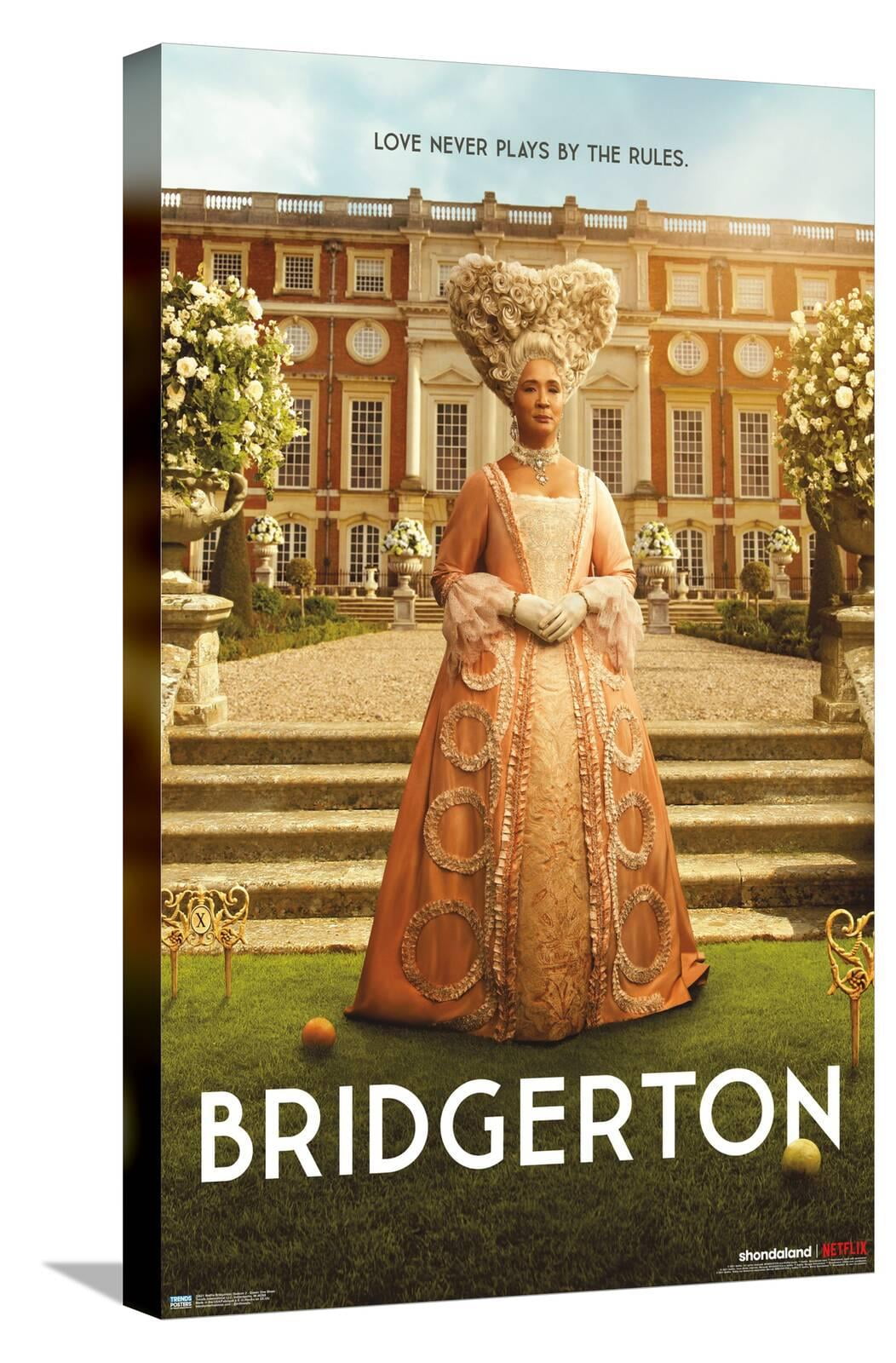 Netflix Bridgerton: Season 2 - Queen One Sheet Canvas Wall Poster, 14. ...