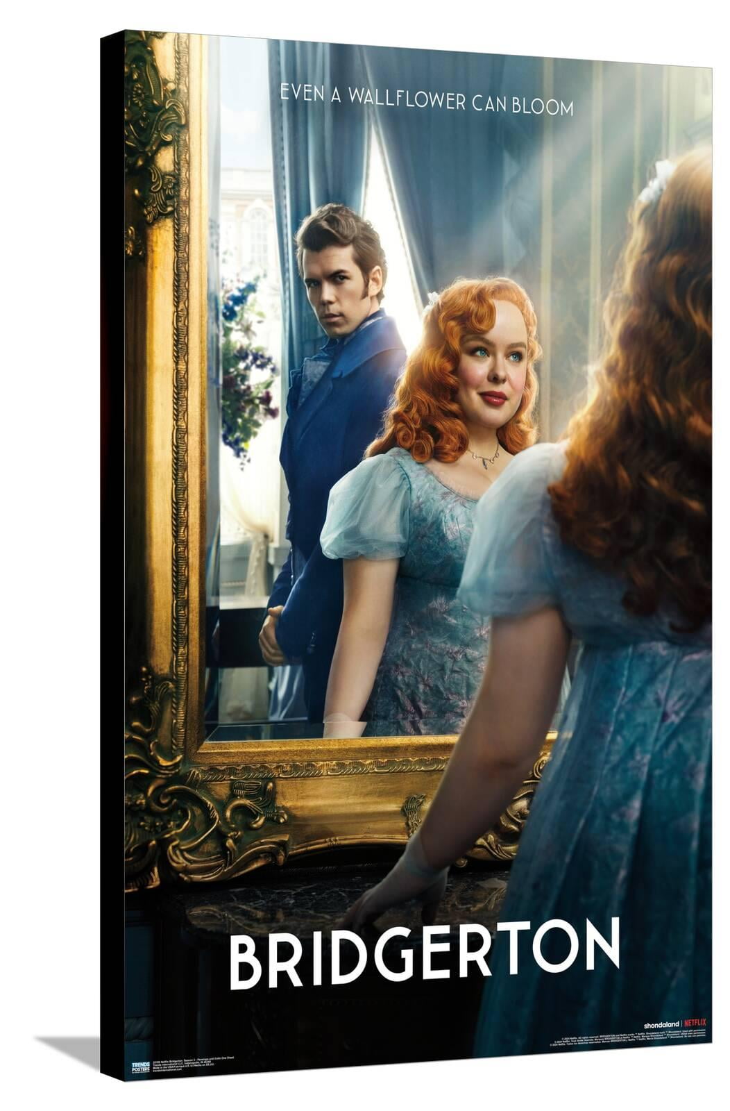 Netflix Bridgerton: Season 3 - Penelope and Colin One Sheet Canvas Wall ...