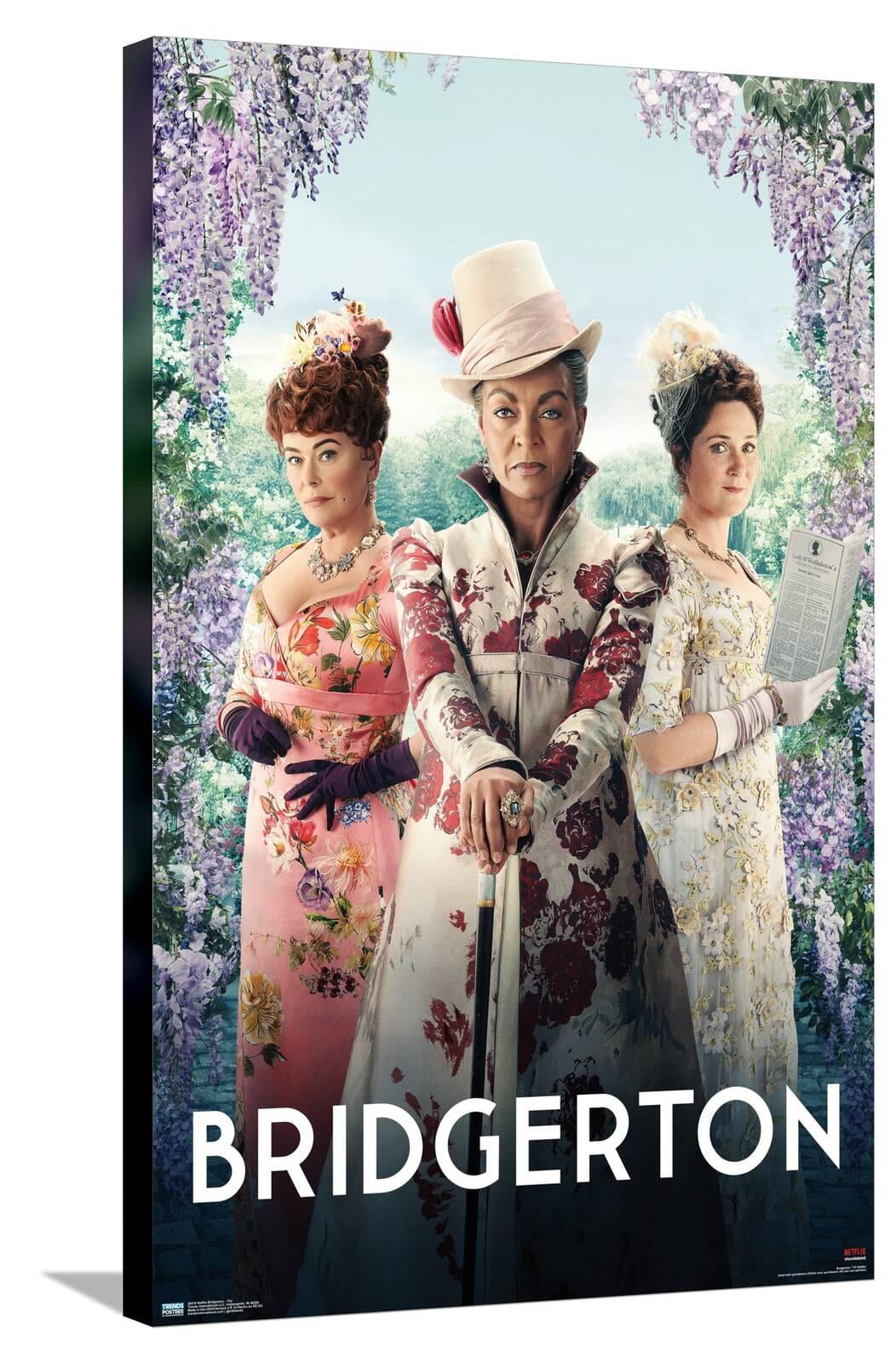 Netflix Bridgerton - Trio Canvas Wall Poster, 22.375" x 34" - Walmart.com