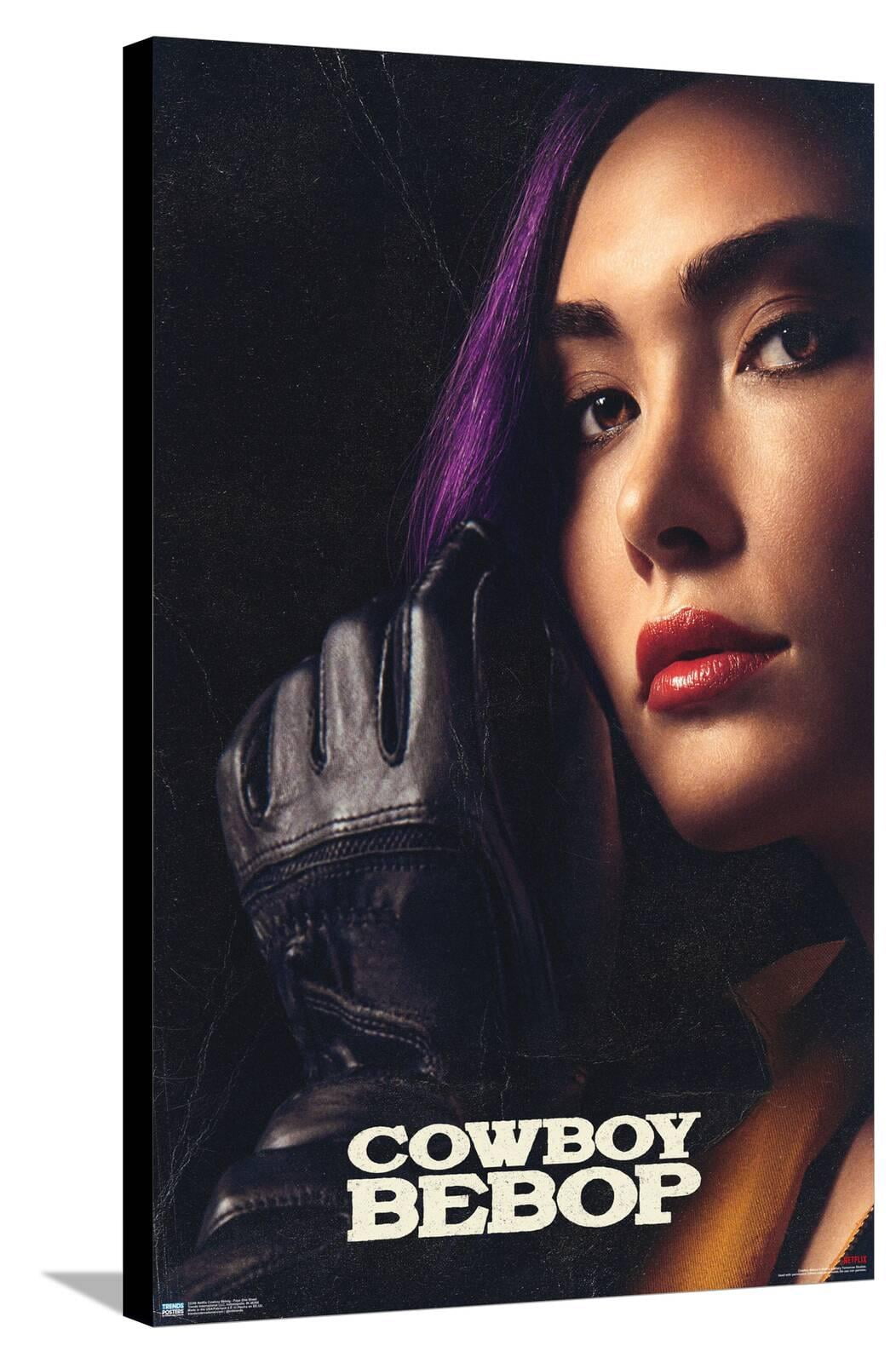 Netflix Cowboy Bebop - Faye One Sheet Canvas Wall Poster, 22.375" x 34 ...