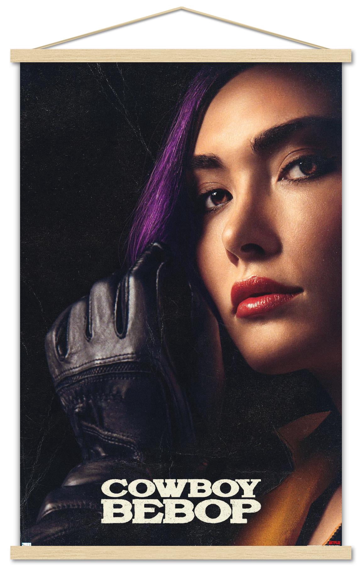 Netflix Cowboy Bebop - Faye One Sheet Wall Poster with Magnetic Frame ...