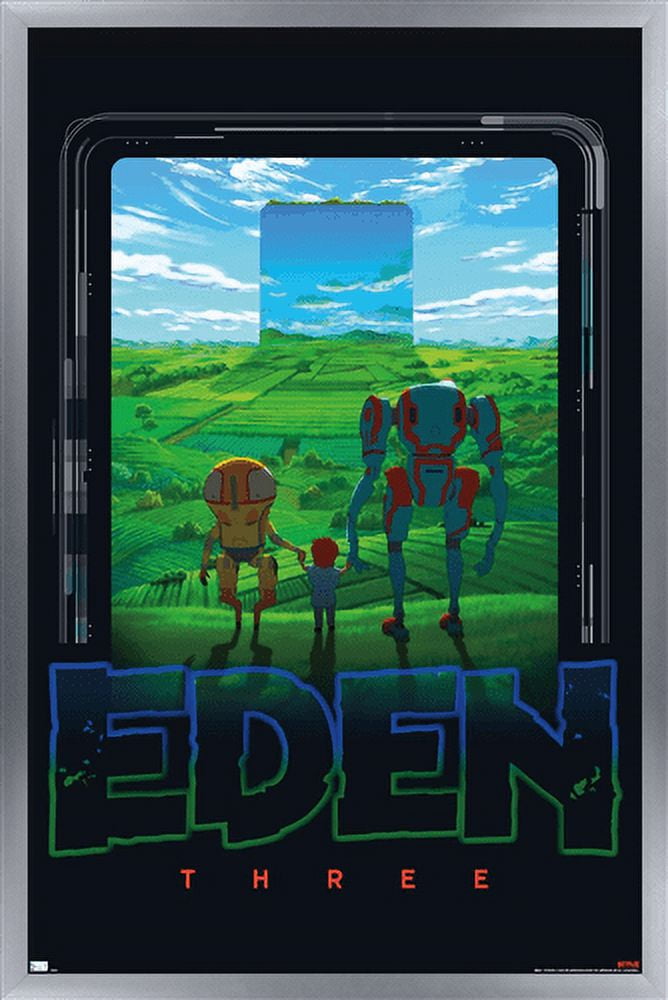 Netflix Eden - Group Wall Poster, 22.375" x 34", Framed - Walmart.com